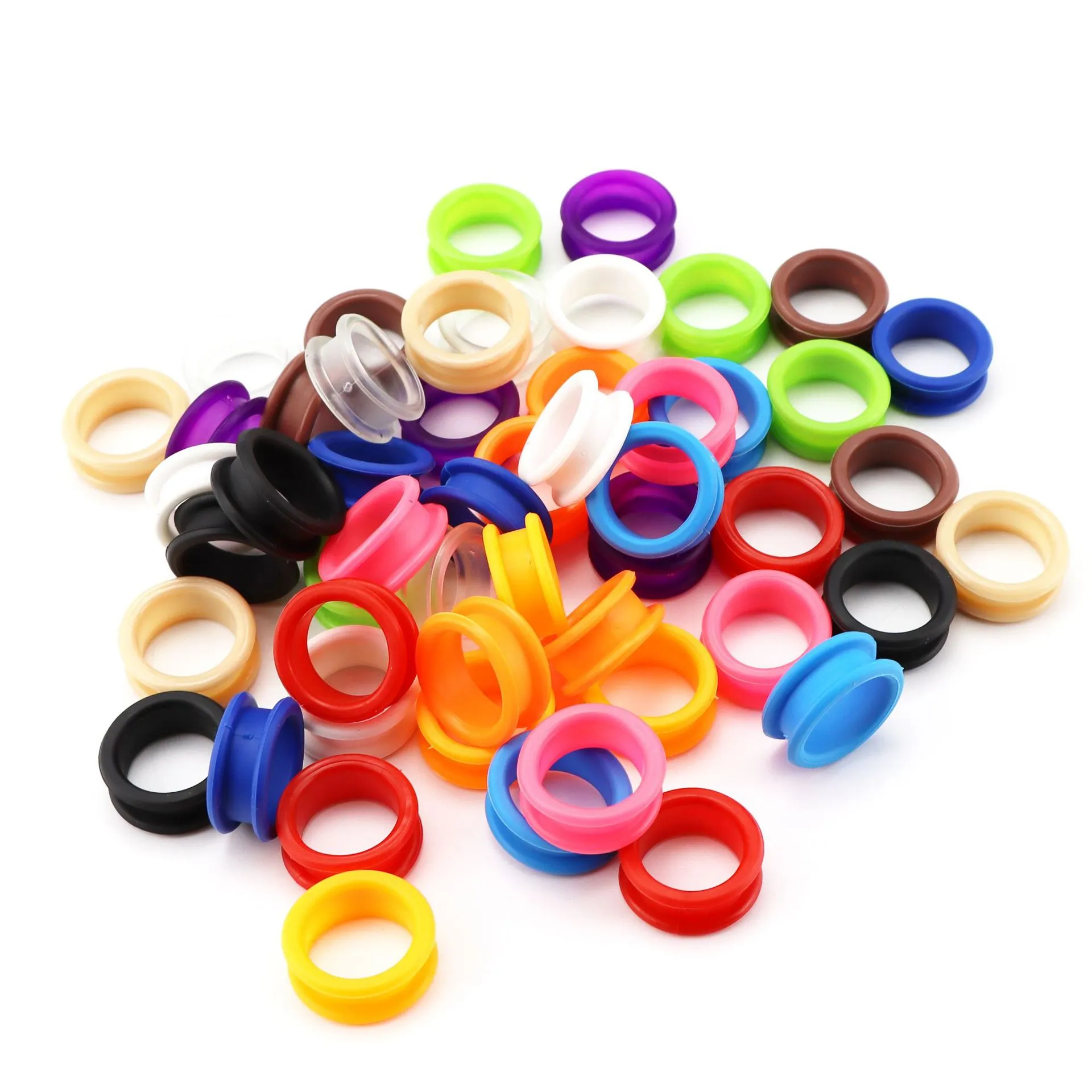 DHgate.com:14-Color Silicone Finger Ring for Professional Pet Hair ...