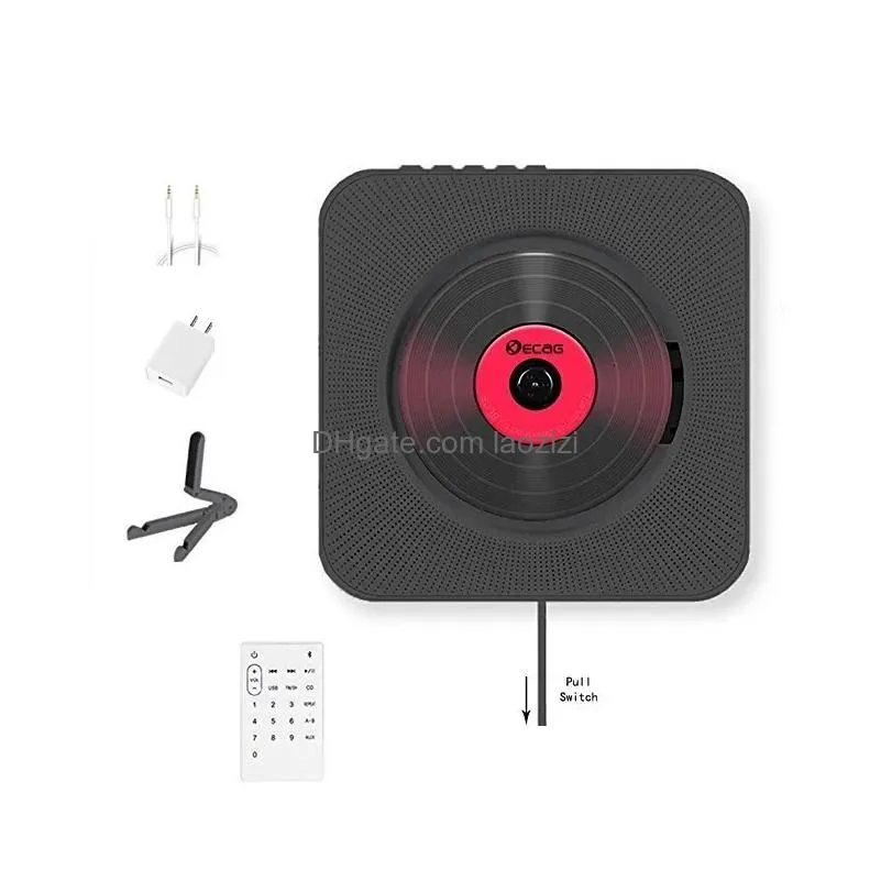 Wall Mountable Bluetooth Wall Mounted Cd Player With Remote Control, FM ...