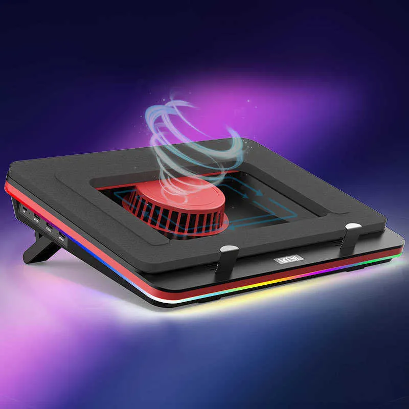 Laptop Cooling Pad with 5000RPM Fan, Adjustable Stand for 13-17.3 Inch ...