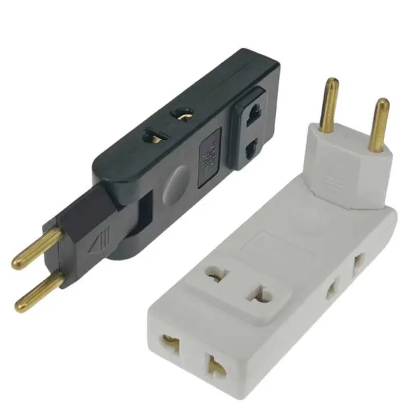 4 In 1 Wall Socket Expansion Adapter With 180 Degree Plug Power For ...