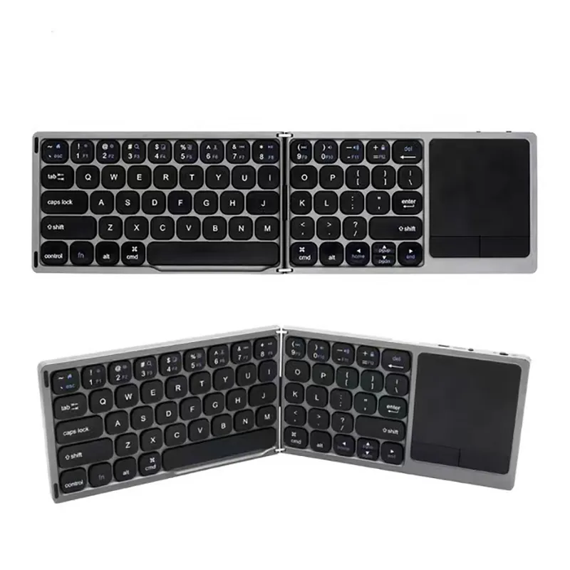 DHgate.com:Portable Rechargeable BT Wireless Pocket Folding Keyboard ...