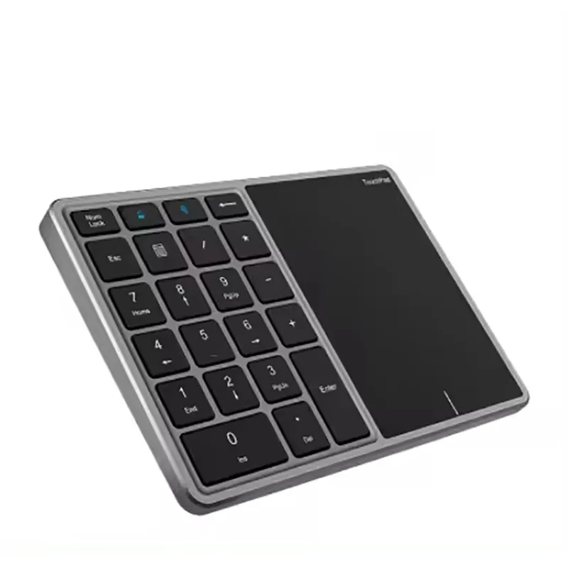 DHgate.com:2024Wireless Number Pad with Touchpad, Portable Mini Type-C ...