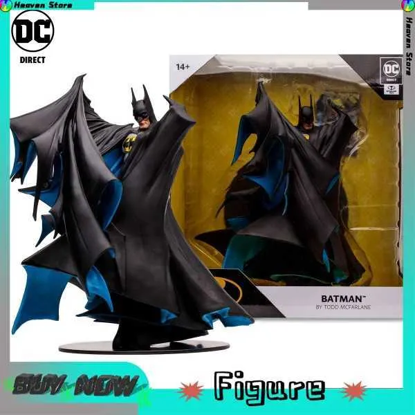Batman Statue 1/8 Scale: PVC Hand-Drawn McFarlane DC Action Figure ...