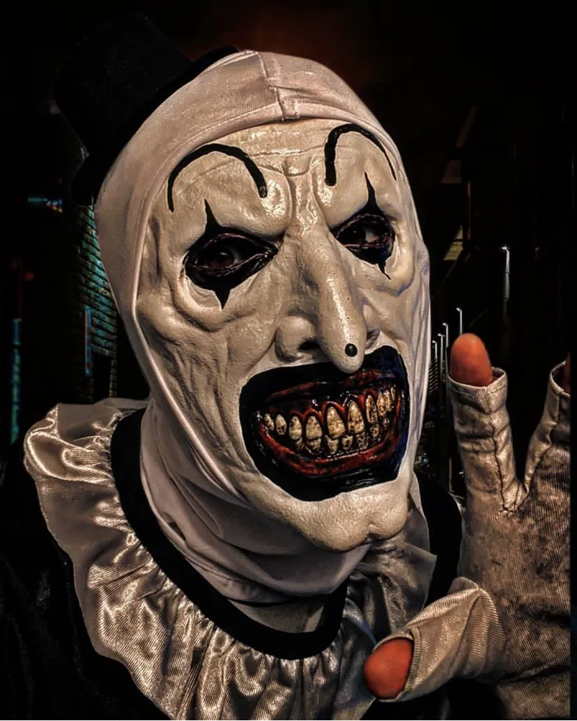 Terrifier Art Clown Cosplay Scary Mask Funny Latex Joker Hat For ...