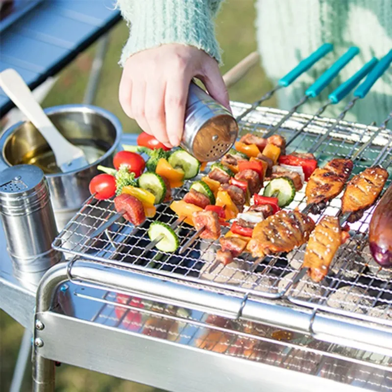 Stainless Steel Multi-Functional pepper and salt dispenser with ...