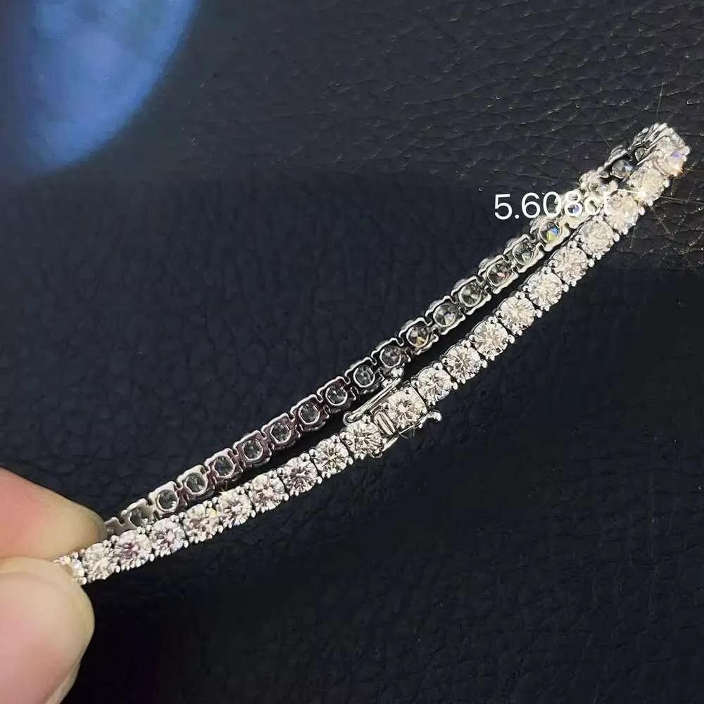 Wholesale Vs Vvs Diamond Tennis Chain Hip Hop GRA D Moissanite Necklace ...