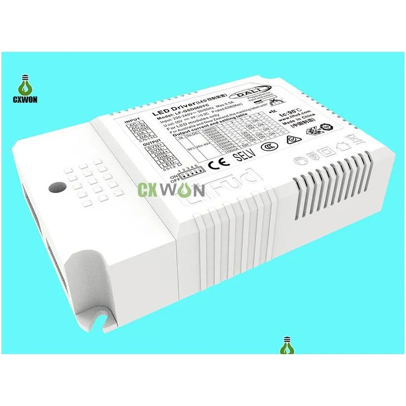DHgate.com:Dali Dimmable LED Driver with Push/0-10V/PWM/Rx for Indoor ...