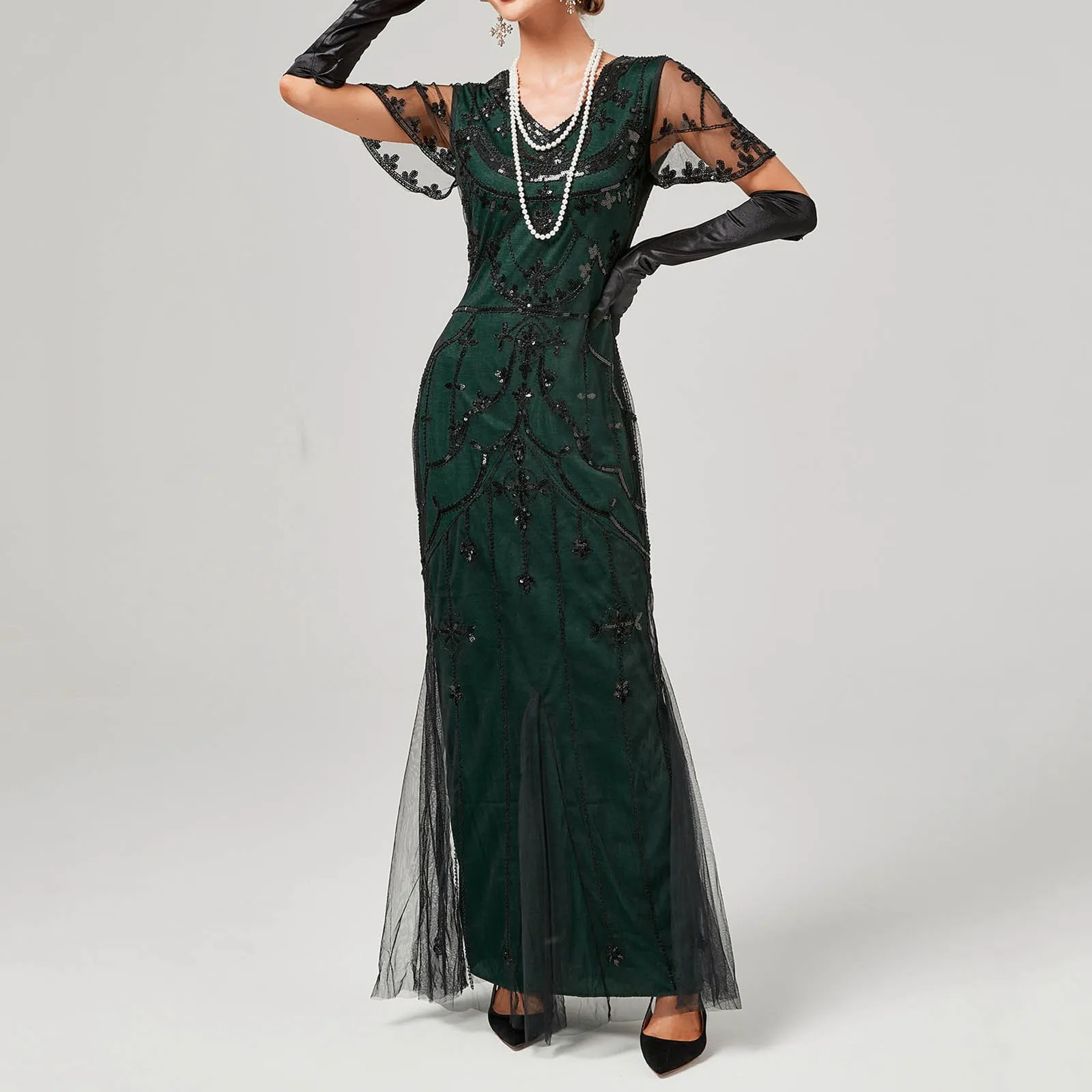 2024 New Arrival Mermaid Costume 1920s Flapper Gatsby Flapper Gatsby ...
