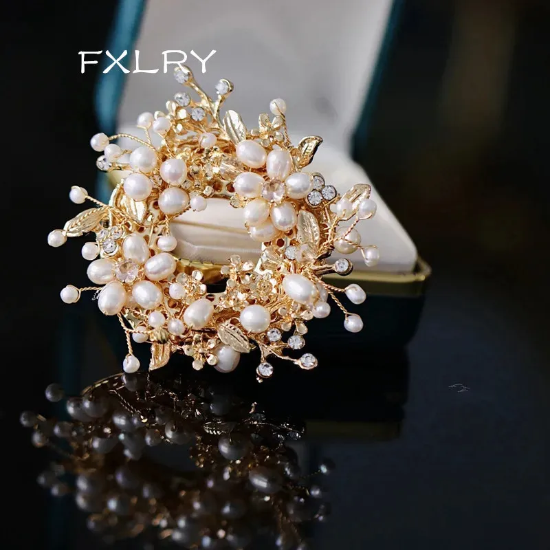 FXLRY Handmade Natural Pearl Brooch For Women... From Zuo05, $18.47 ...
