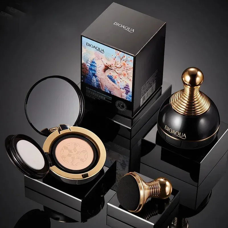 Foundation Mushroom Head Air Cushion BB Cream, Natural Oil-Control ...