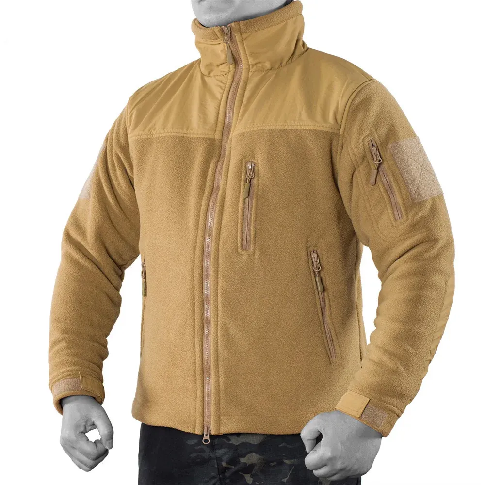 DHgate.com:Mens Camouflage Fleece Tactical Jacket for Winter Outdoor ...