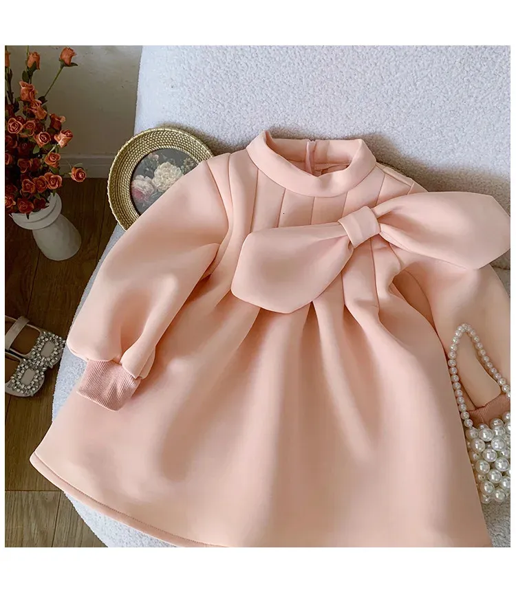 Autumn Baby Dream Big Bow Air Cotton Sweet Princess Girl Temperament ...