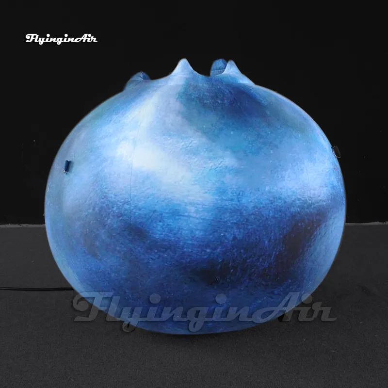 Large Inflatable Blueberry Balloon Dark Blue Fruit Model Decoration ...