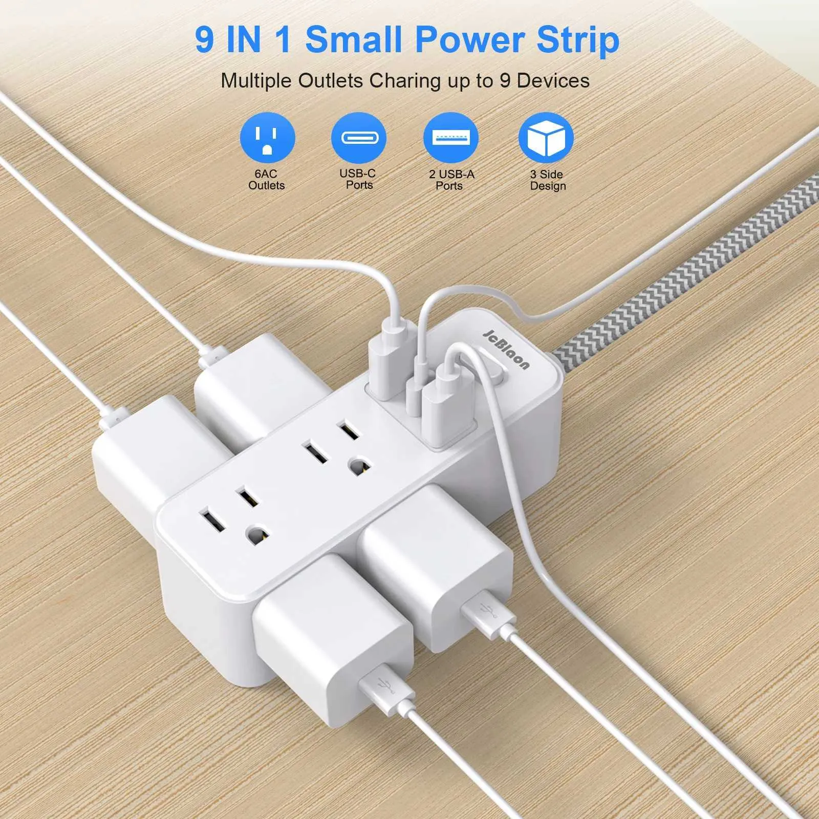 DHgate.com:All-in-One Powerhouse: 6 AC Outlets, 3 USB Ports (1 Type-C ...
