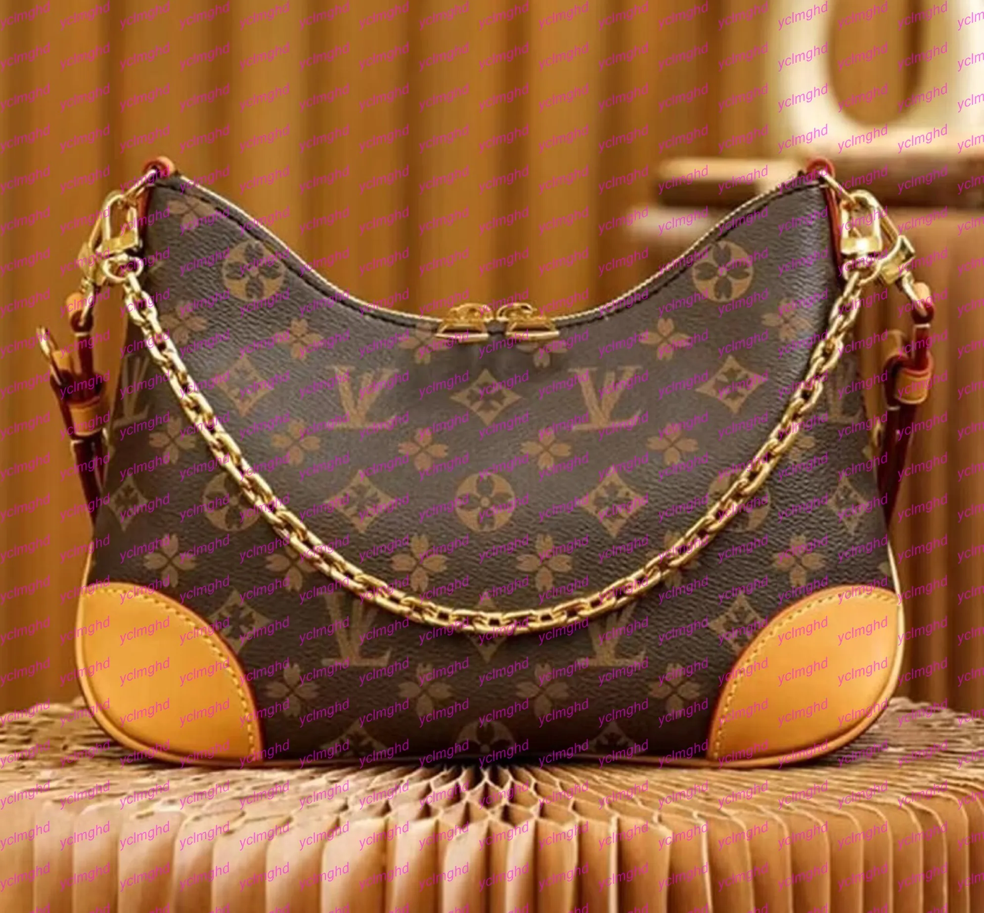 Designer Shoulder Handbags: Elegant Leather Shoulder Chain Bag, Large ...