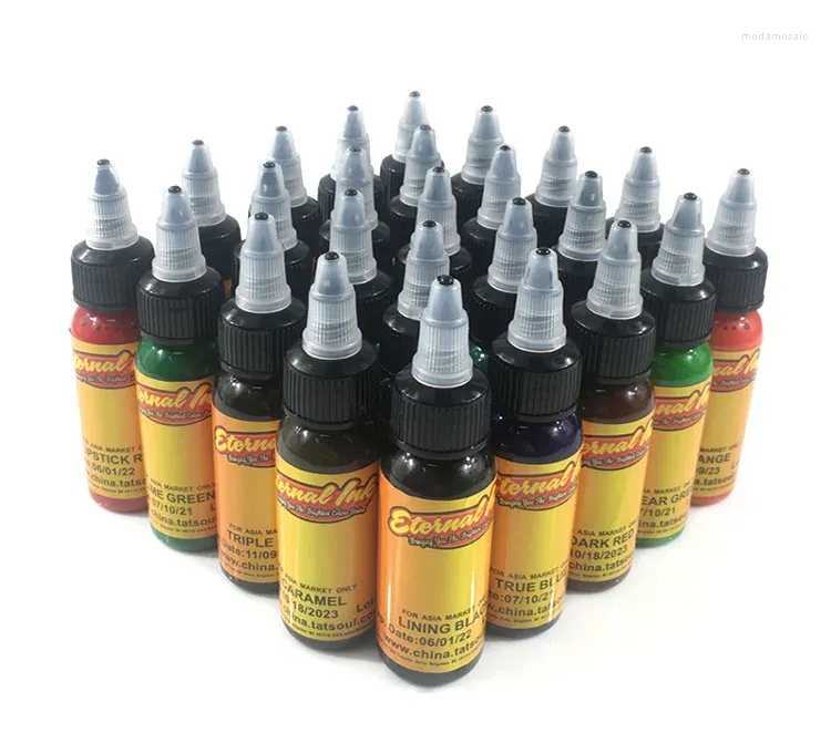 Set Of 30ml Permanent Tattoo Ink Supplies For Microblading, Makeup, And ...