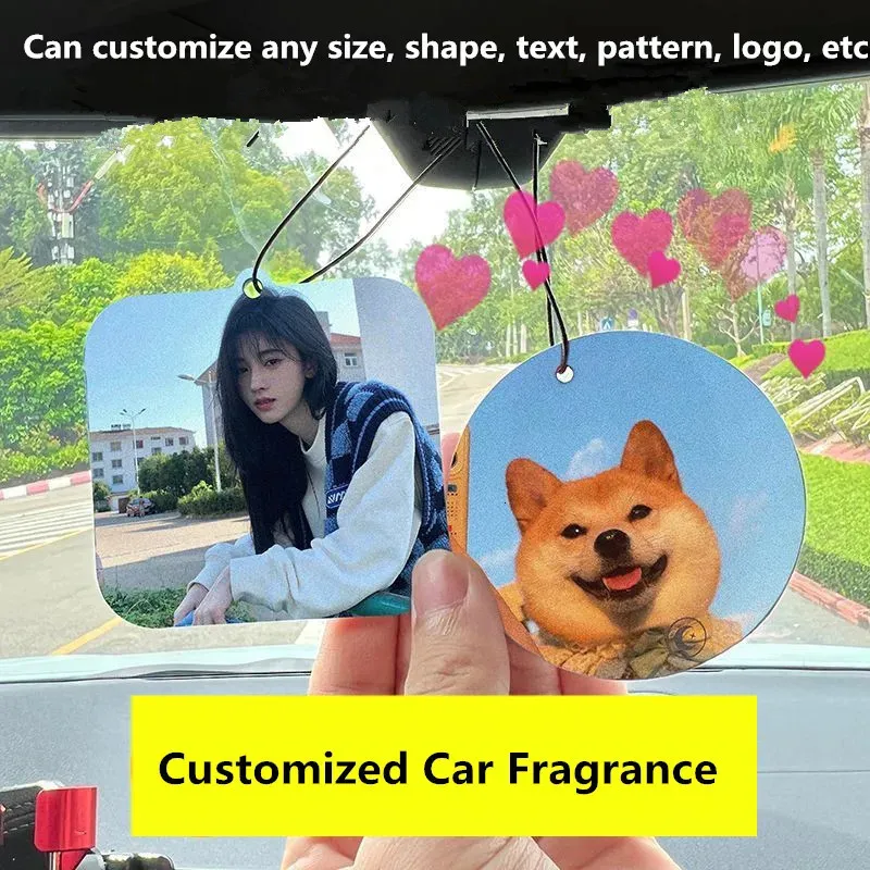 Personalized Car Fragrance: Custom Pendant Perfume | DIY Gift For Car ...