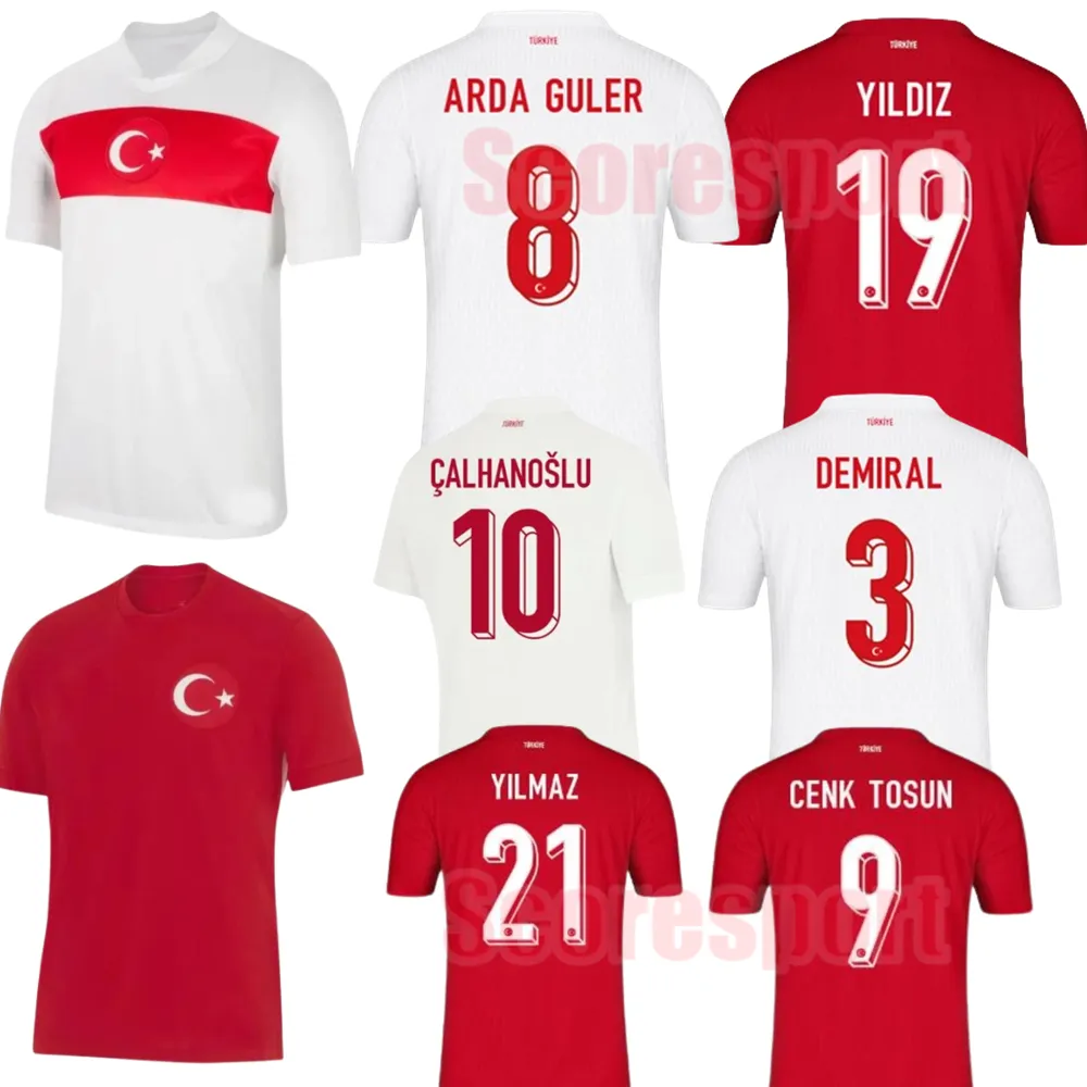2024 Turkey Soccer Jersey: Home And Away Football Kits | Yilmaz ...