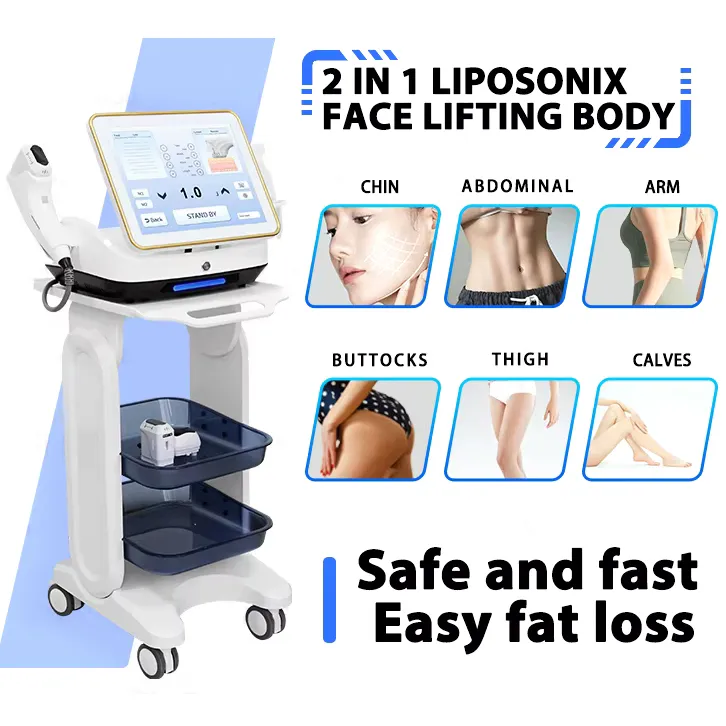 2 In 1 Body Contouring Device: Radiofrequency & HIFU For Skin ...