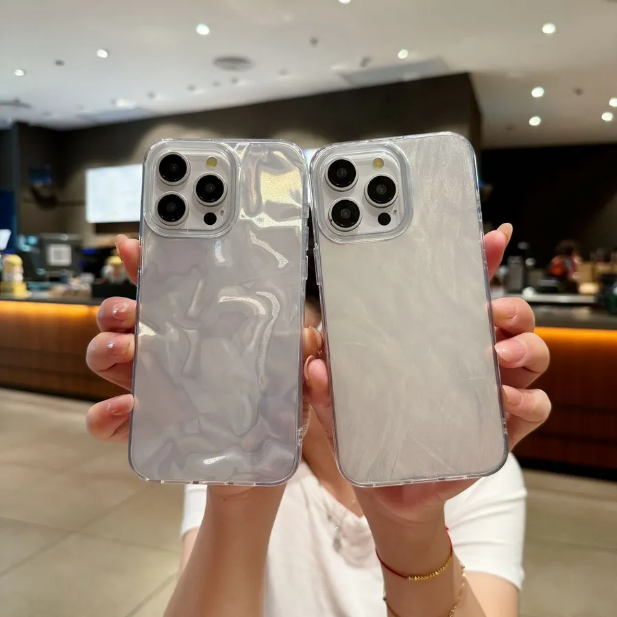 2024Feather Yarn Soft Silicone Phone Case with DIY Luxury Fundas Covers ...