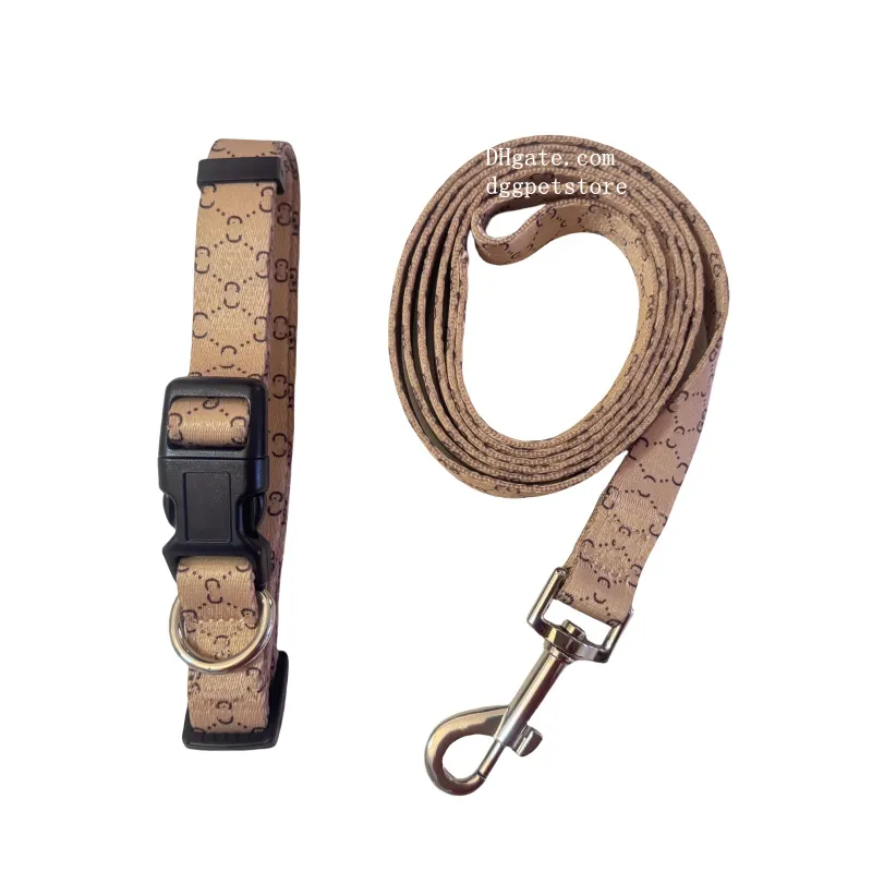 Luxury Designer Cute Dog Leashes And Leash Set With Classic Print ...