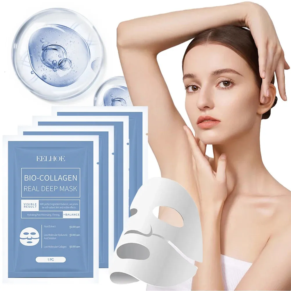 Collagen Neck Mask: Intensive Collagen Film Mask For Face Lifting ...