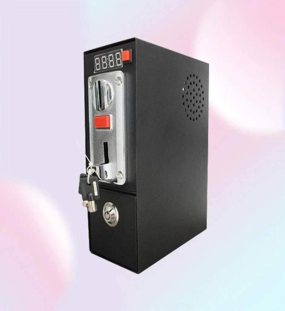 Coin-Op Timer Control Box with 6 Coin Selector Acceptor for Appliances ...