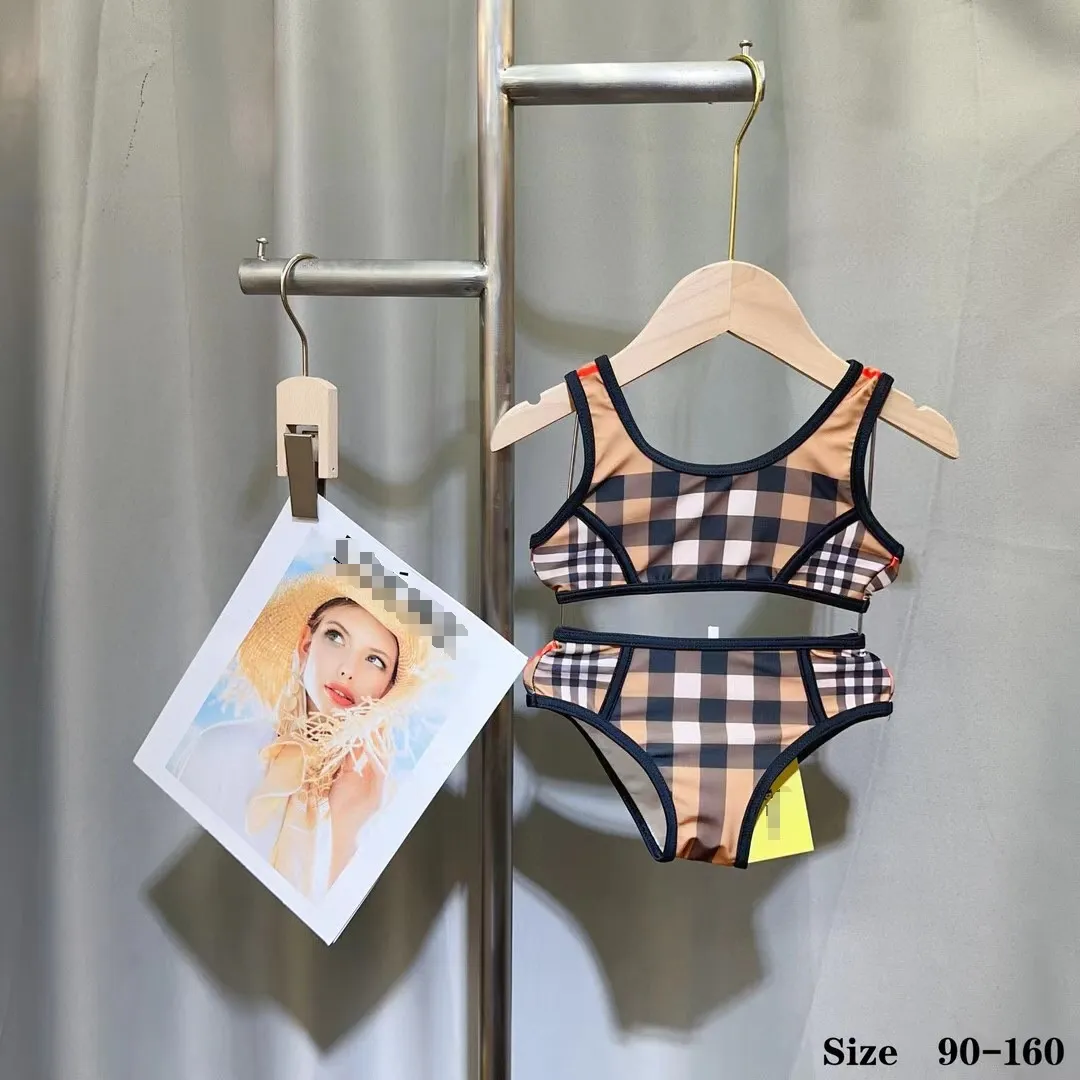 DHgate.com:2-Piece SwimsuitGirls Sleeveless Letter Print Bikini with ...