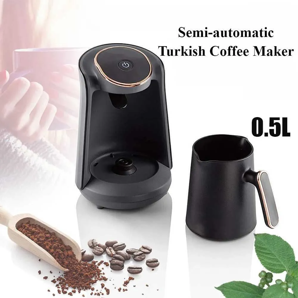 Coffee Makers Coffee Maker Moka Pot 0.5L Semi Automatic Trkiye Coffee ...