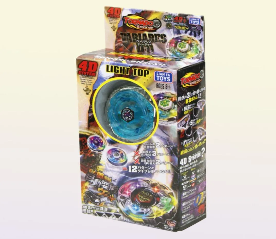 Beyblades Arena Toupie Burst with LED Light Metal Fusion Toys For Boys ...