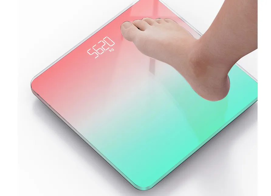 Intelligent Bluetooth Human Body Fat Word Scale Accurate Household ...