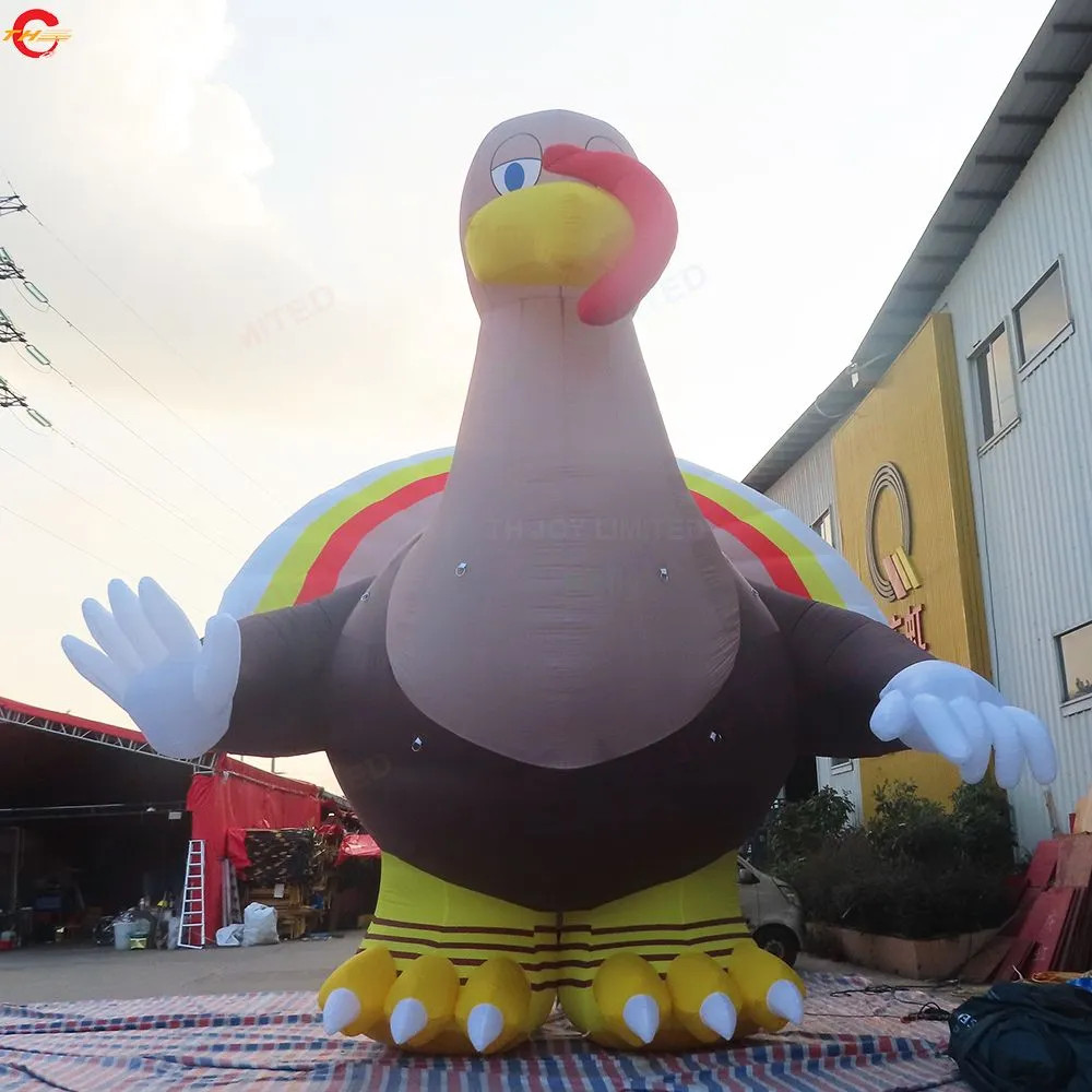 Giant 12m/40ft Inflatable Turkey Model Perfect For Outdoor Activities ...