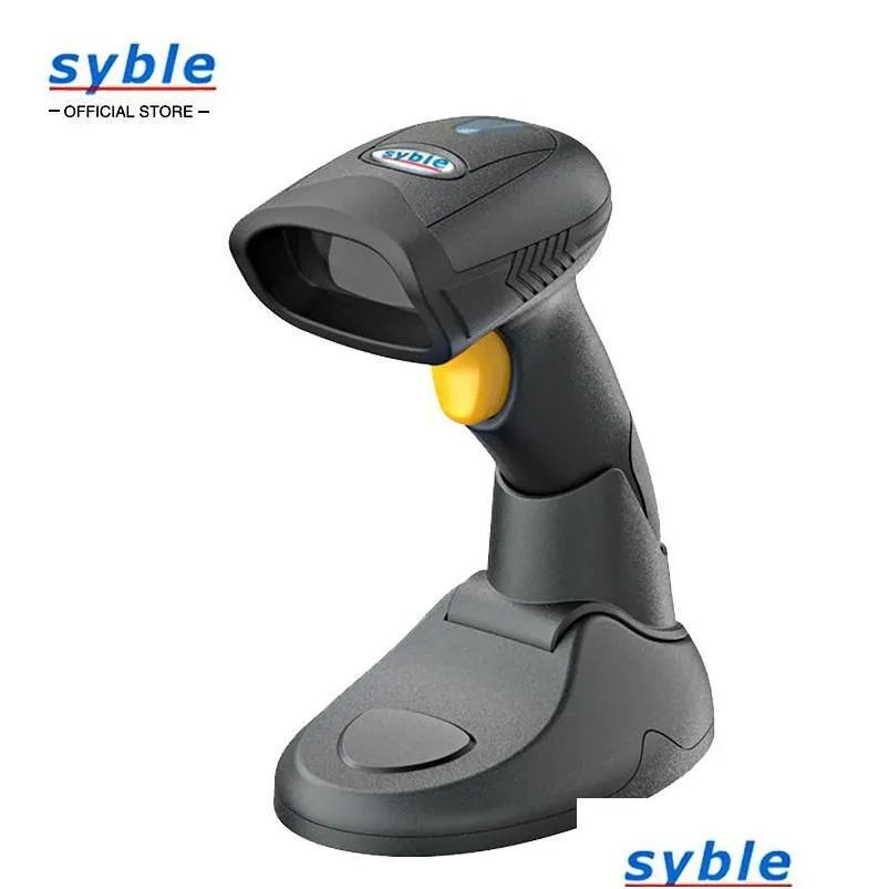 Syble 2D Bluetooth Izettle Barcode Scanner With Base XB 6221Bt Drop ...