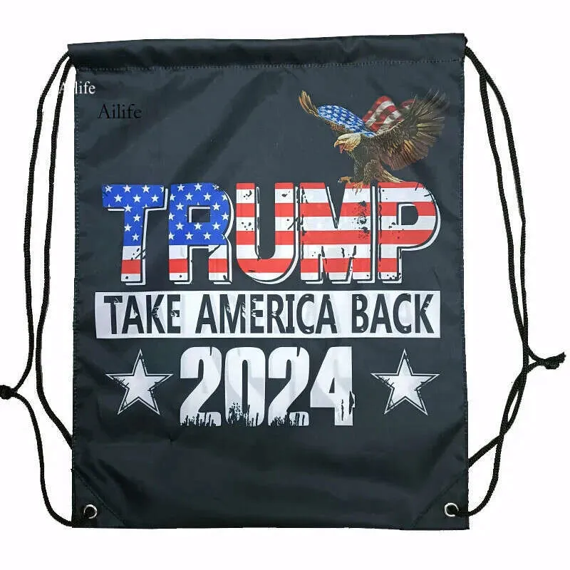 Trump String Bag: Patriotic Handbag for Parties & Events - Take America ...