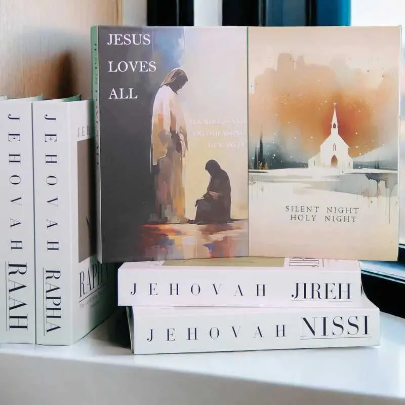 Bible Storage Box Decorative Book Box For Christian Decor, Jesus ...