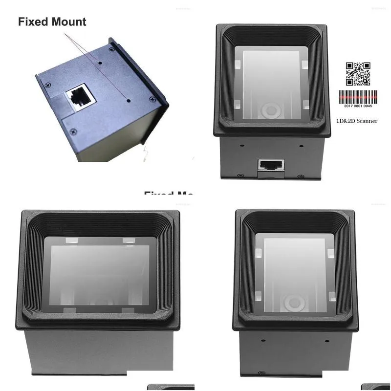 DHgate.com:FIXED MOUNT SCANNER USB RS232 Wired Barcode Scanner with ...