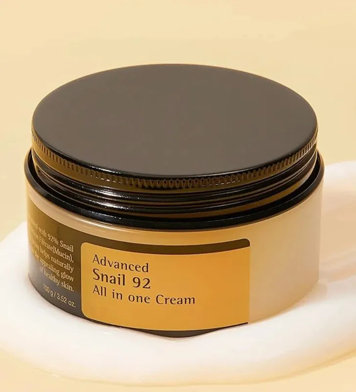 Advanced Snail Mucin All-in-One Cream, 92% Snail Extract for Deep ...