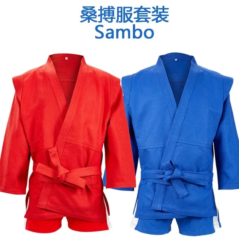 Sambo Uniform for Adults & Kids - Russian Wrestling Suit Set, Training ...