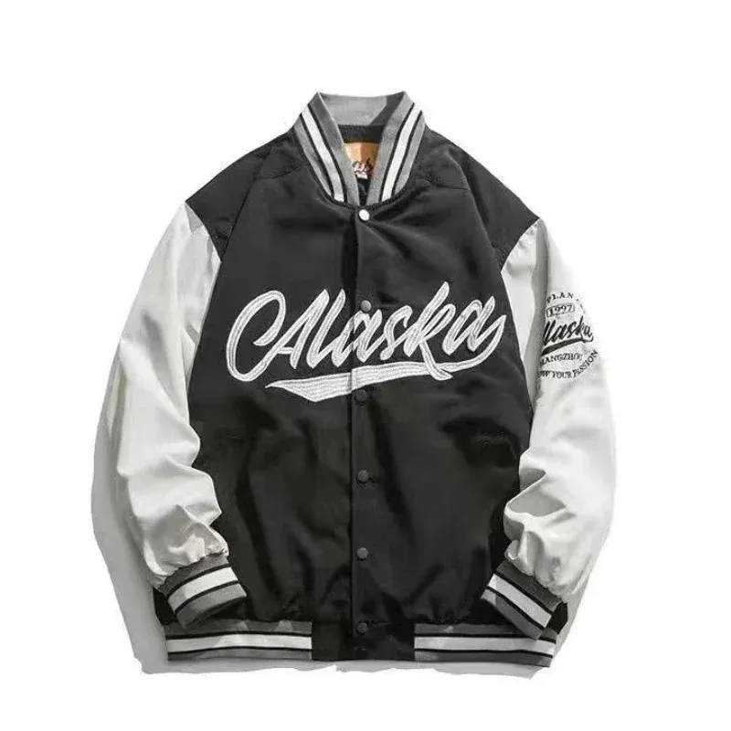 Harajuku Vintage Blackaid Motorcycle Varsity puffer jacket Harajuku Vintage Blackaid Motorcycle Varsity puffer jacket