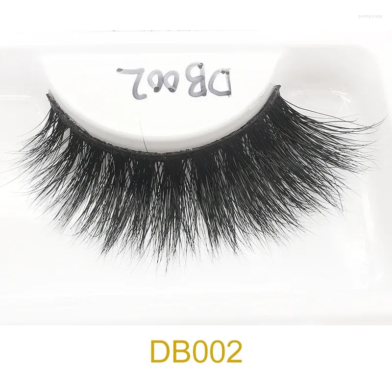 Feather False Eyelashes - Real Mink 6D Lashes 25mm for Dramatic Volume ...