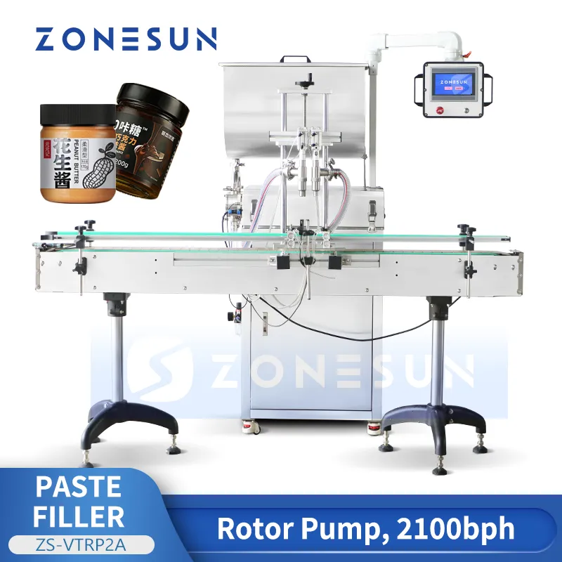DHgate.com:Automatic Paste Filler Machine with Servo Motor and Rotor ...
