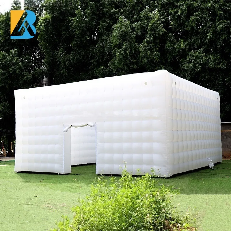 Inflatable Exhibition Tent 26x26x13.2 ft 8x8x4 m Giant Cube Party Tent ...