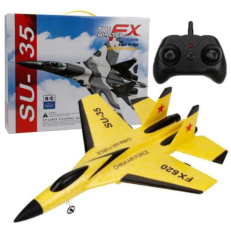 SU 35 Electric RC Glider Airplane Drone With Wingspan, Radio Control ...