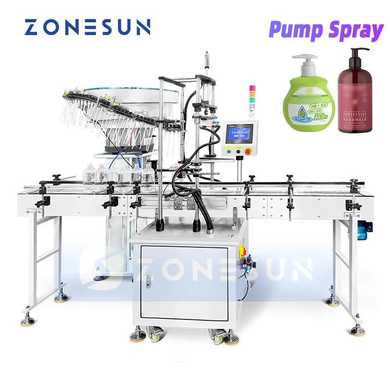 ZONESUN Trigger Sprayer Capping Machine Automatic... From Zonesunplus ...
