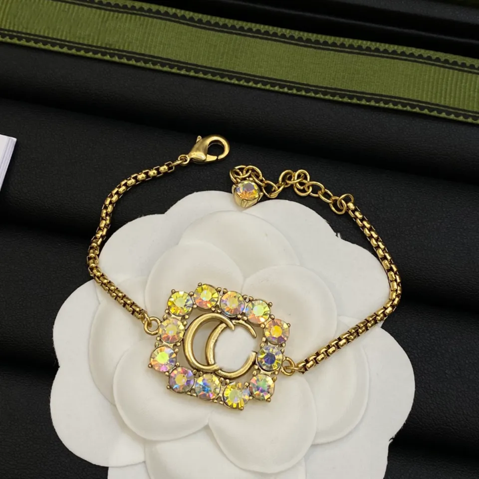 Luxury Designer Bracelet: Elegant 18K Gold Plated Fashion Women's ...