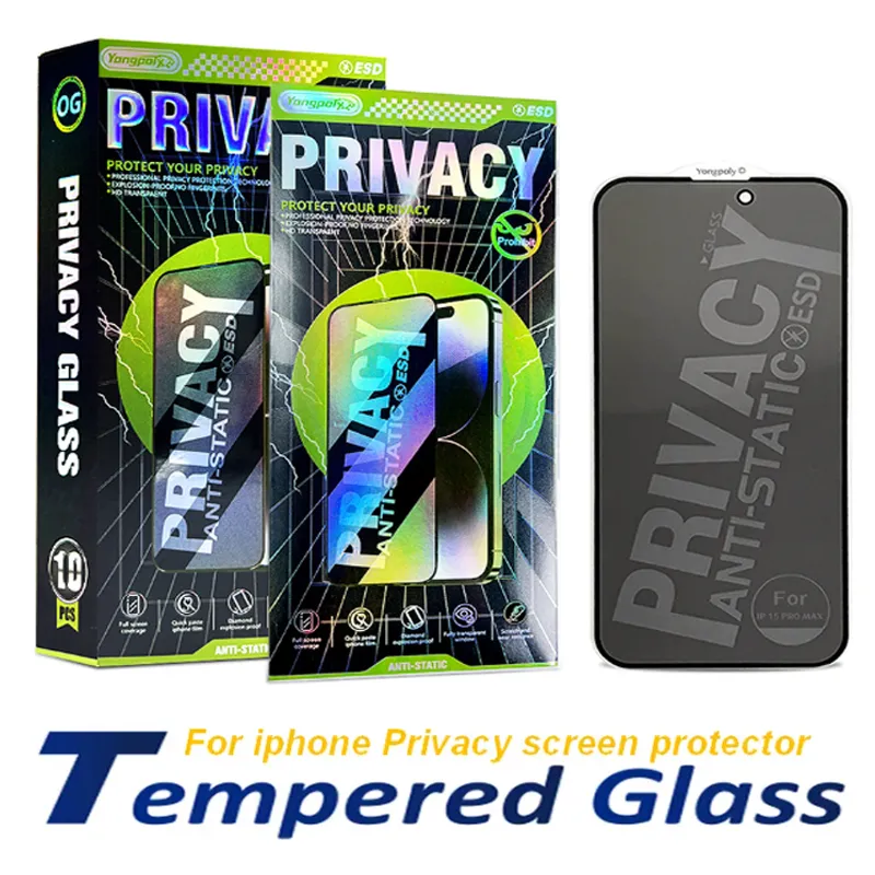 DHgate.com:Privacy Tempered Glass Screen Protector - Anti-Glare, Full ...