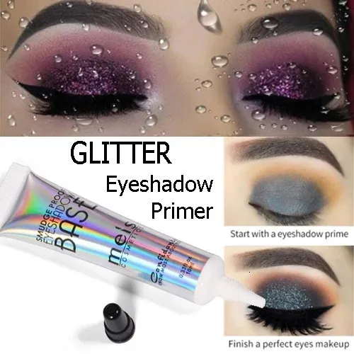 Matte Eyeshadow Primer Base, Long-Lasting Glitter Eyeshadow Glue Cream ...
