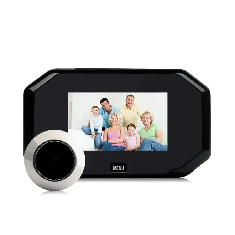 X7 3.5 LCD HD Smart Door Peephole Viewer Camera with 100° Wide Angle ...