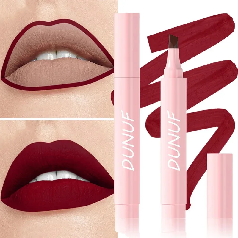 Long Lasting Waterproof Matte Waterproof Lip Liner Liner In Red And ...
