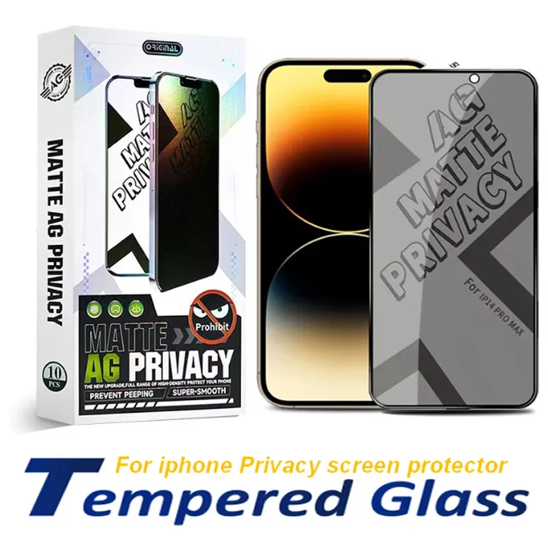 9D Anti-glare Privacy Screen Protector for iPhones - Wholesale with ...